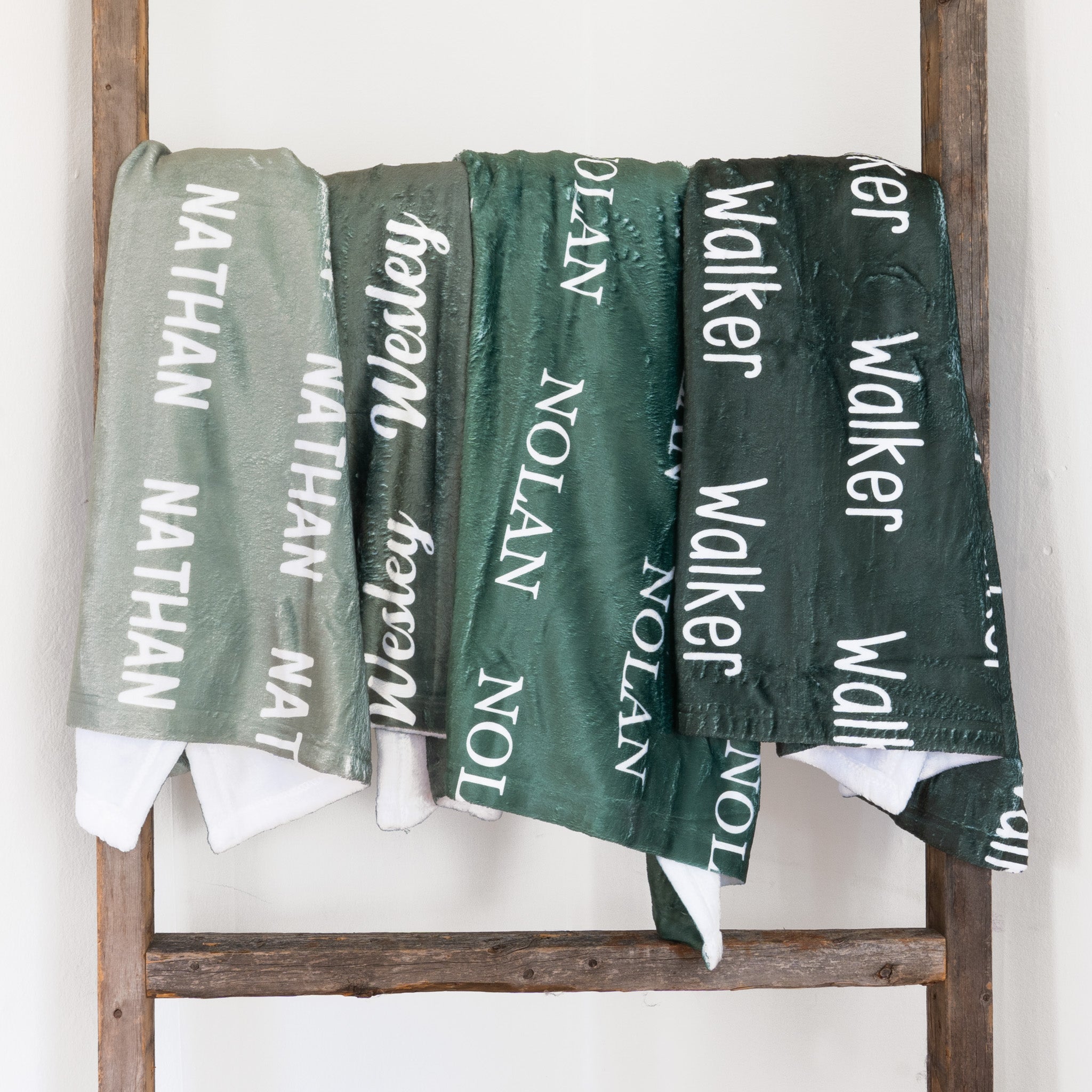 Custom Name Blankets | Swaddle and Nest